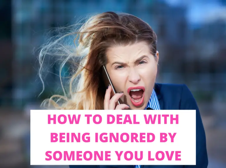 How to deal with being ignored by someone you love - PROVOKE