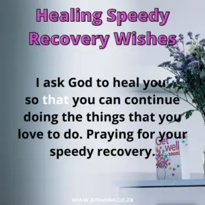 150+ Wishing You A Speedy Recovery Prayer Message, Quotes & Scriptures ...