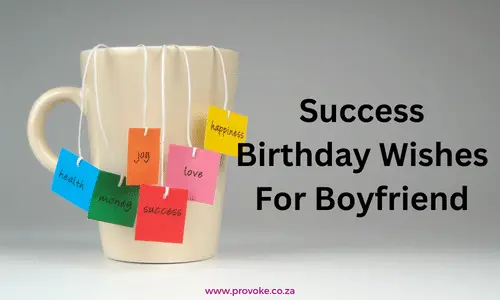 65 Heartfelt Birthday Wishes For Success And Happiness - PROVOKE